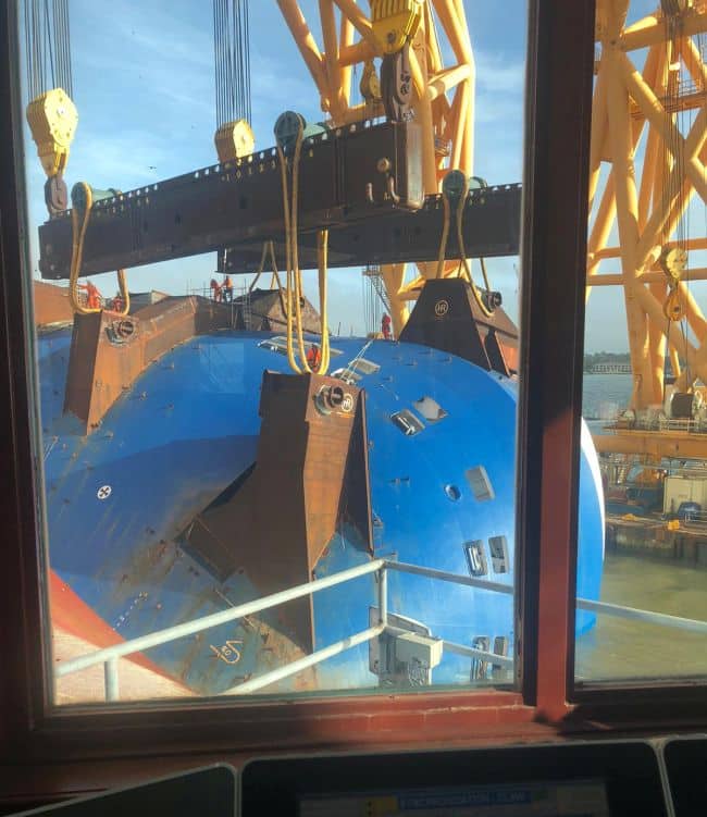 Photos: Cutting Of MV Golden Ray Progresses Despite Challenges - The ...