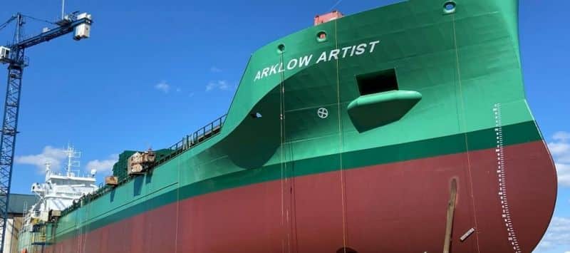 Damen Marine Components Delivers High-Lift Rudders For 10 Arklow ...